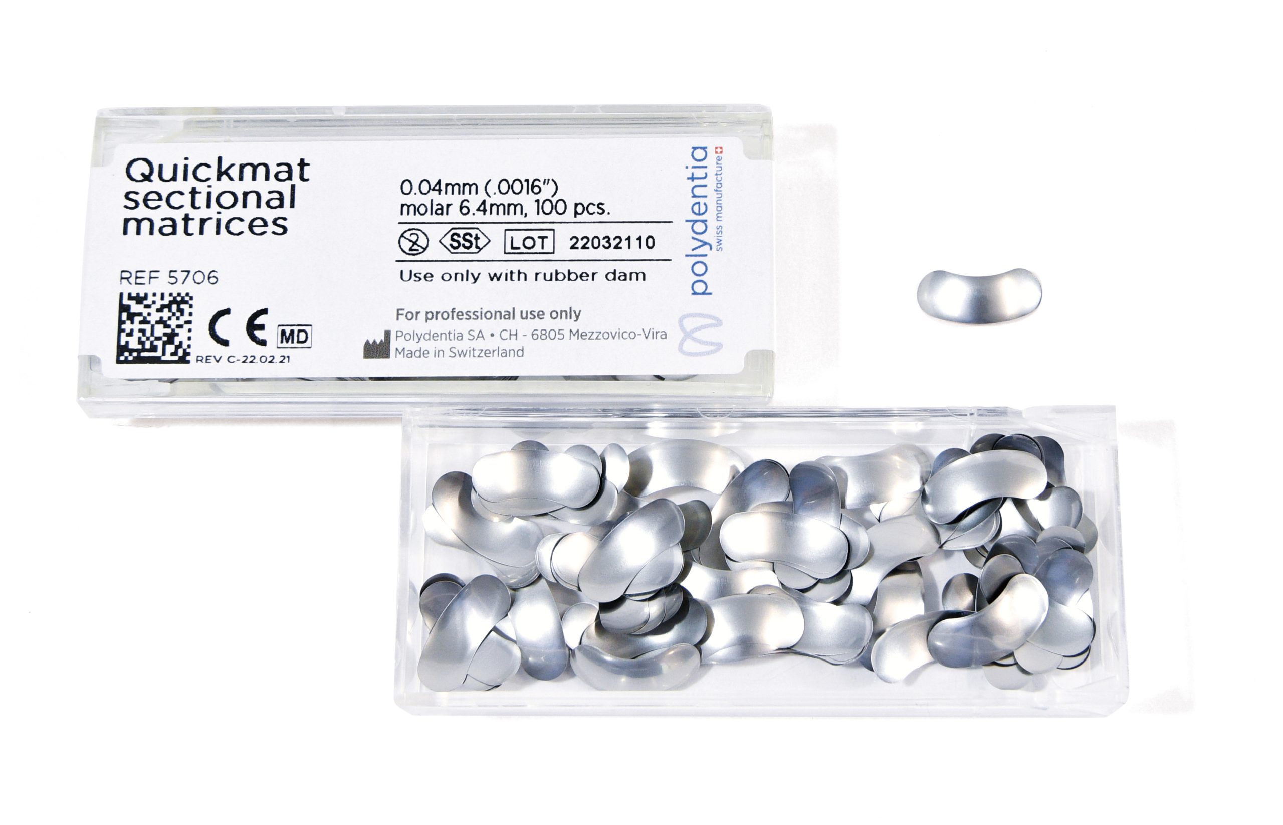 Comprar MATRICES SECCIONALES QUICKMAT ACERO INOXIDABLE BLANDO - KatiaDental.com, venta y ...